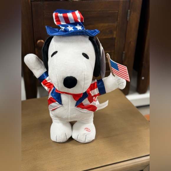 Peanuts | Other | Peanuts Snoopy Uncle Sam Fourth Of July Side Stepper ...